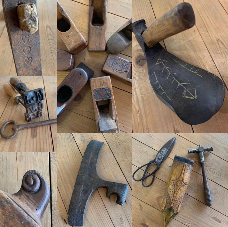 FRENCH ANTIQUES antique hand tools vintage France tool – Vintage Tool ...