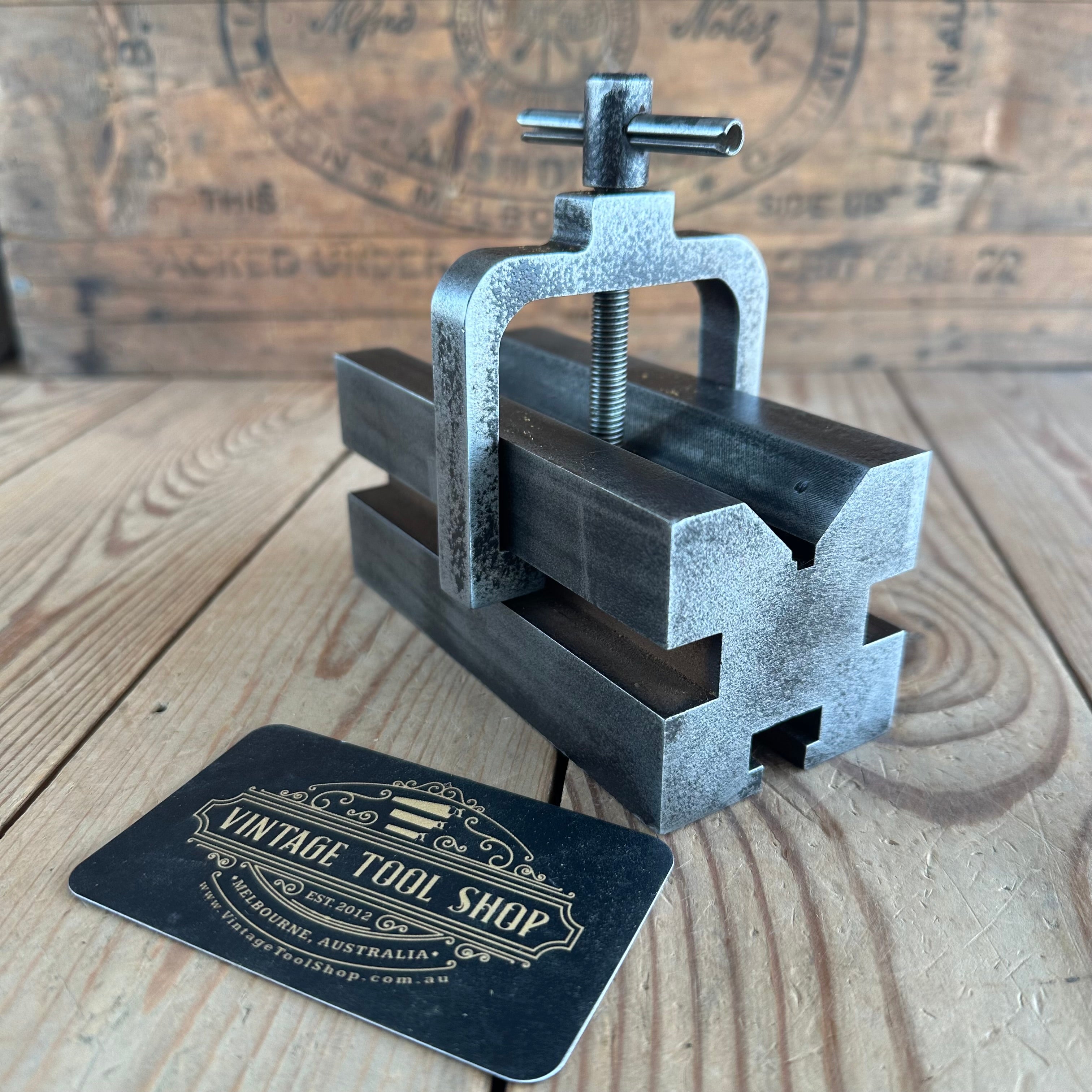 SOLD H1508 Vintage VEE V-BLOCK & Clamp Engineers Tool – Vintage Tool ...