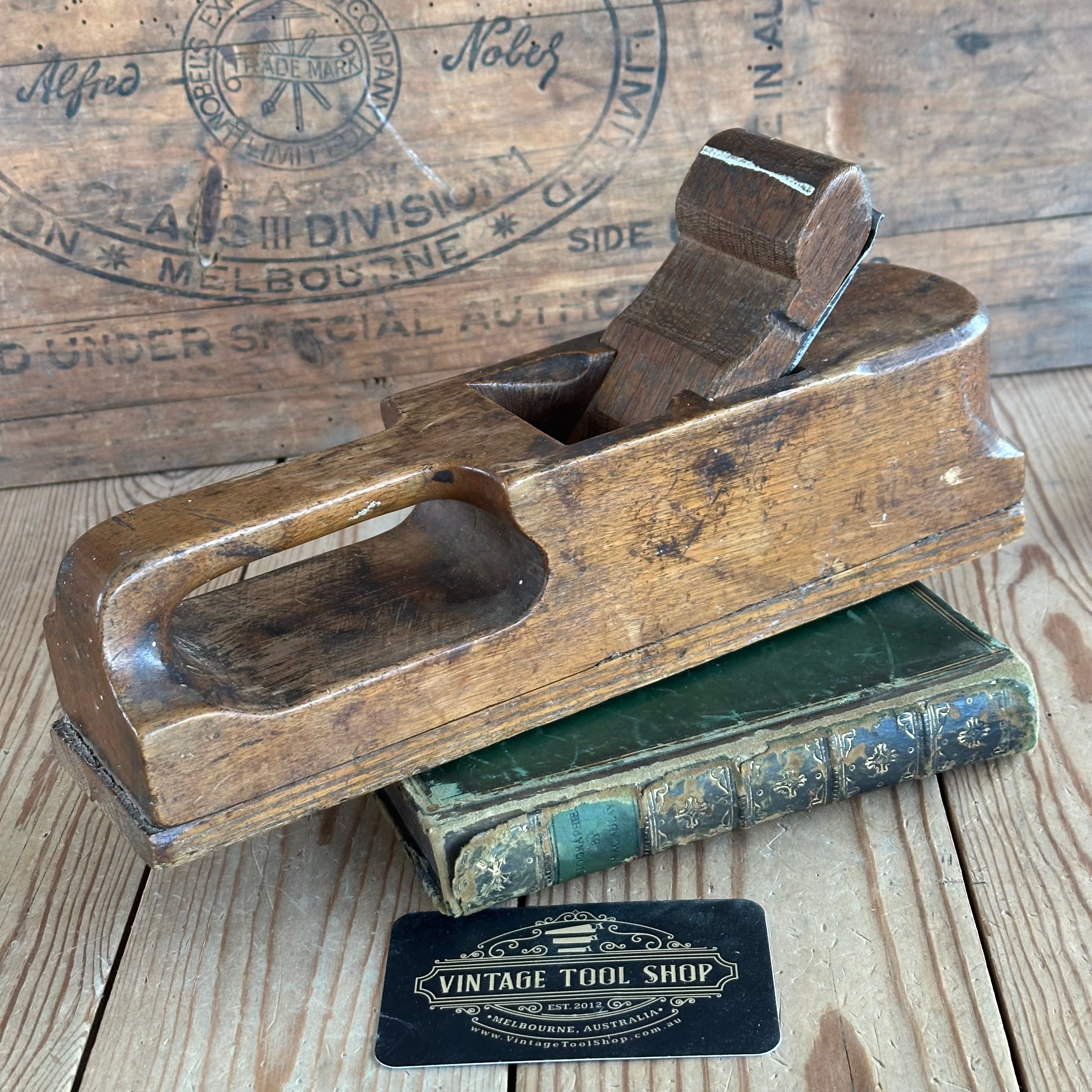 N1906 COOL! Antique French wooden ROMAN Style PLANE – Vintage Tool Shop ...