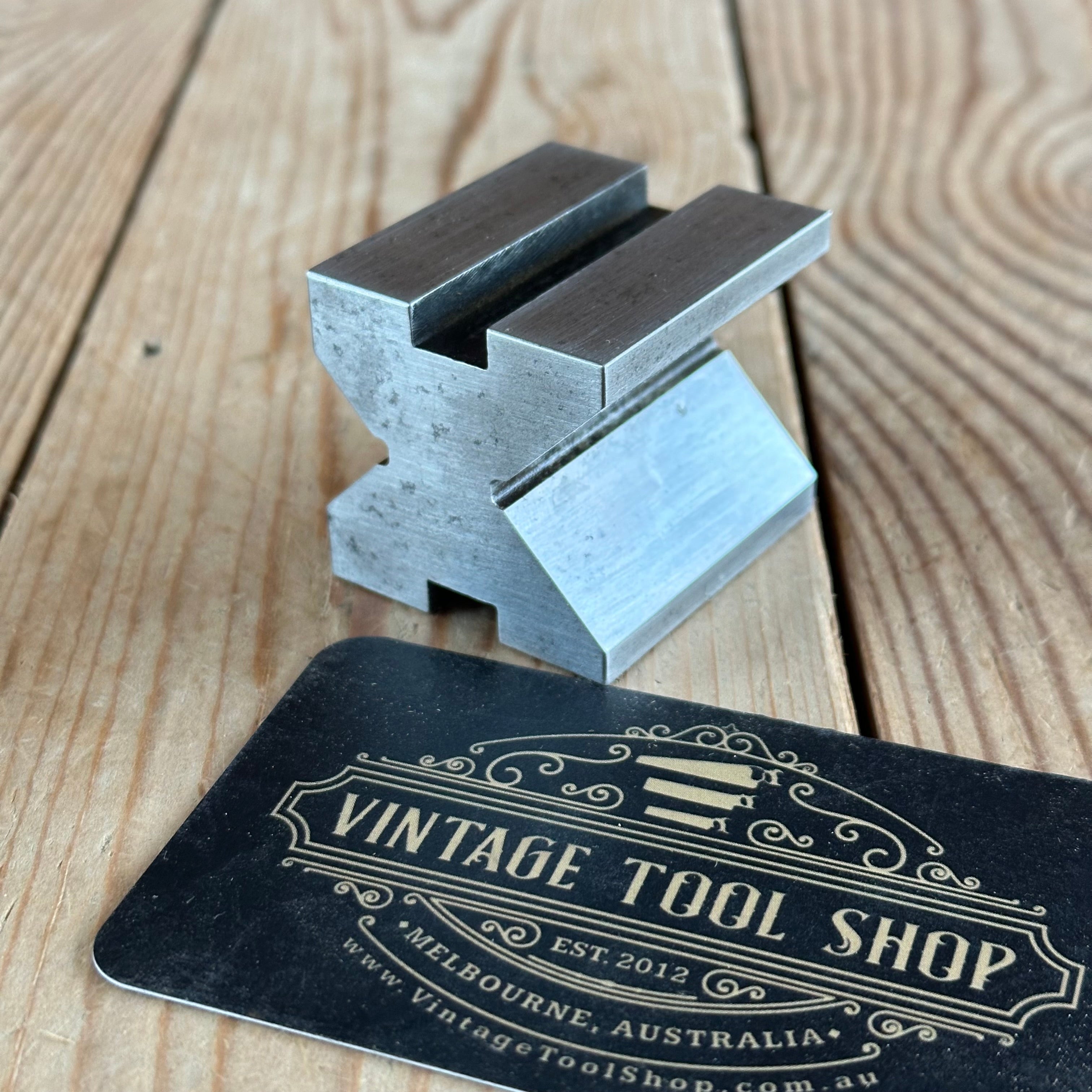 T9152 Vintage VEE V-BLOCK Engineers Jewellers Metalworking Tools ...