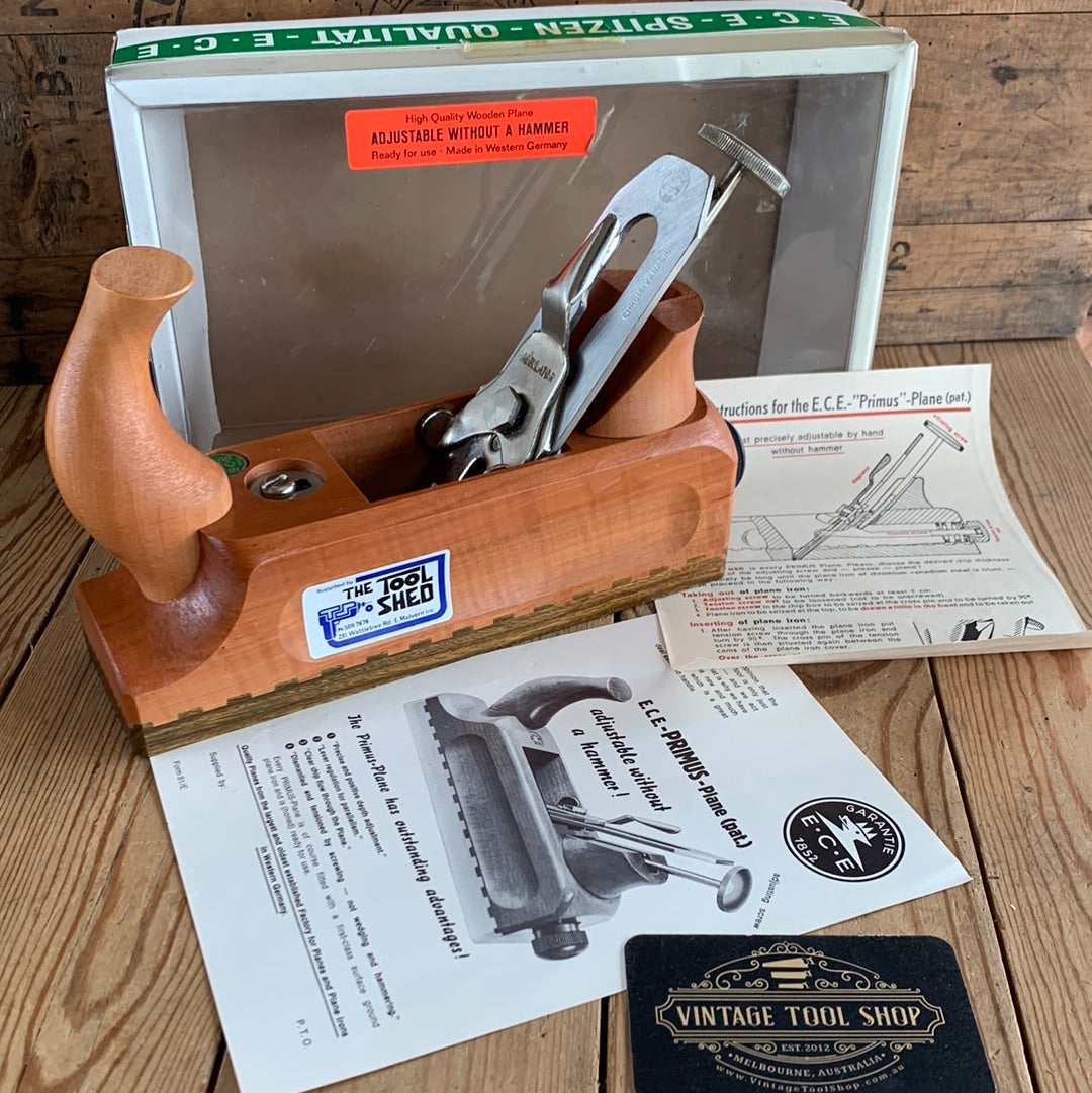 SOLD T7832 Vintage E.C.E. West-Germany No:711 PRIMUS PLANE IOB Lignum ...