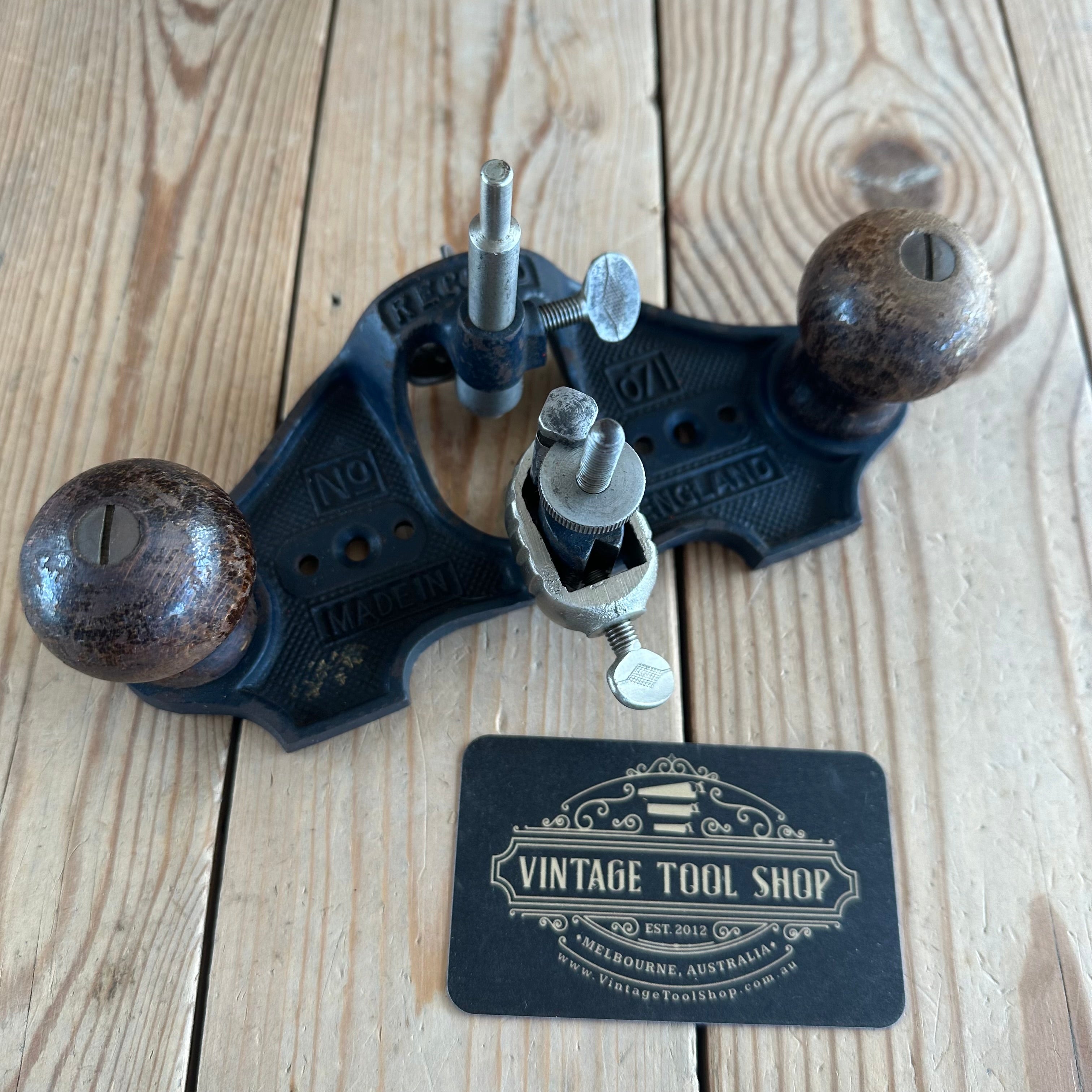 H2359 Vintage RECORD England No.071 Router PLANE – Vintage Tool Shop ...