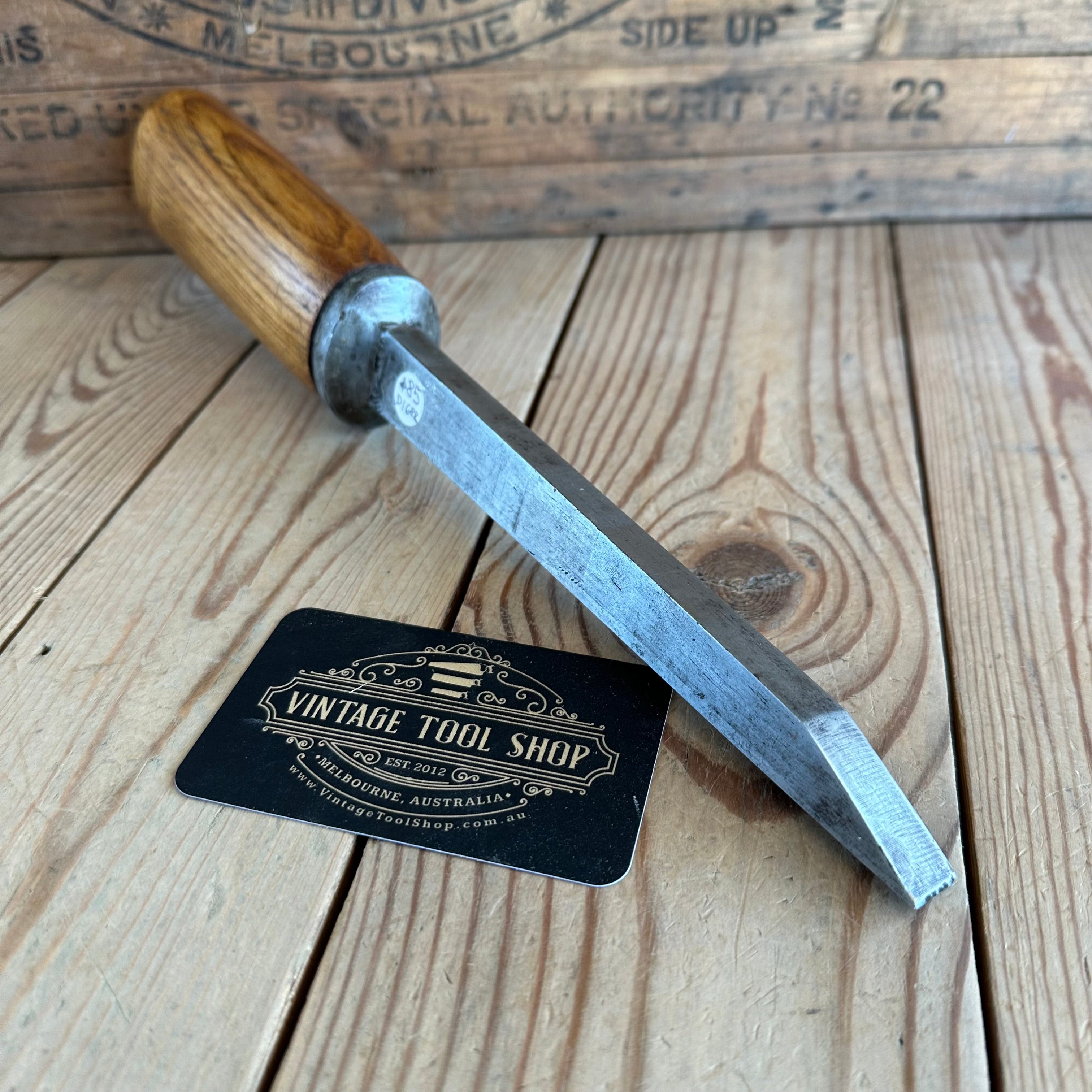 D1688 Vintage ATKIN England 9/16” MORTISE mortice CHISEL – Vintage Tool ...