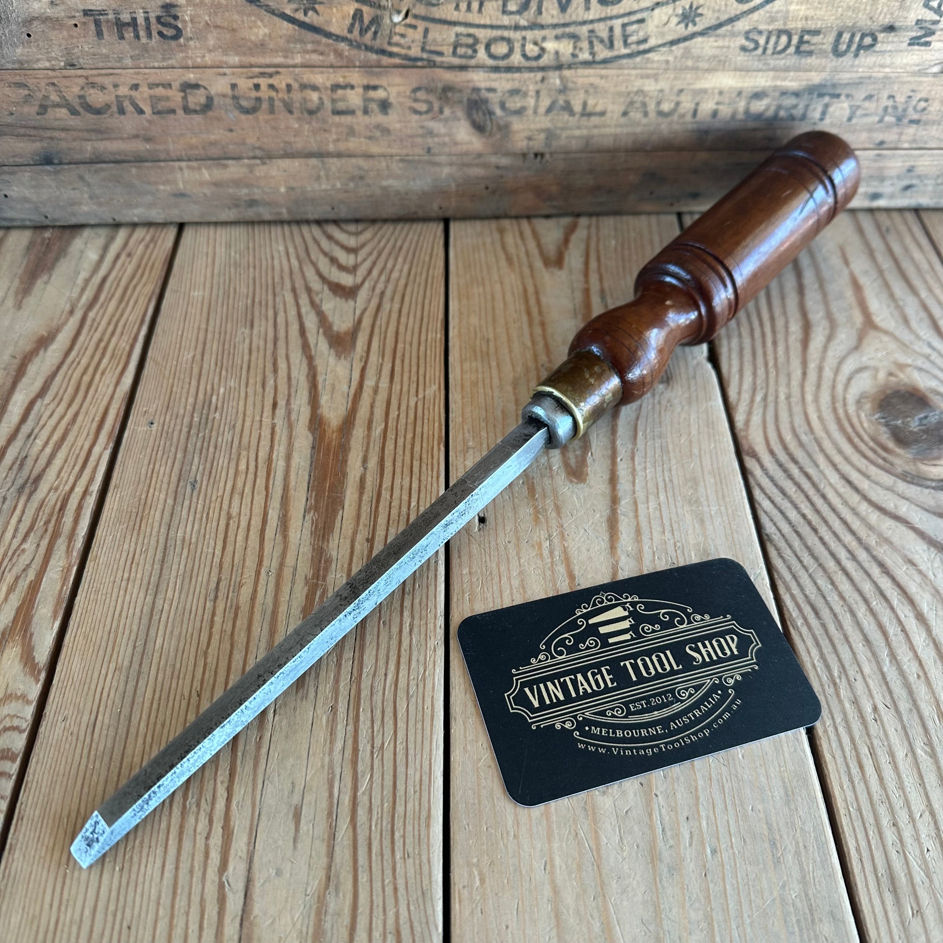 H2044 COOL! Vintage User Made 8mm SASH MORTISE CHISEL – Vintage Tool ...