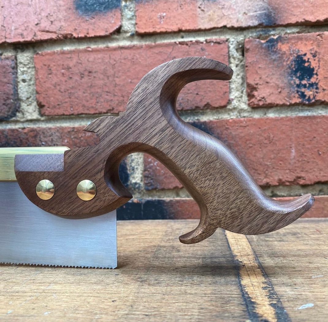 HERITAGE SAWS made in MELBOURNE hand shaped exotic timber handles ...