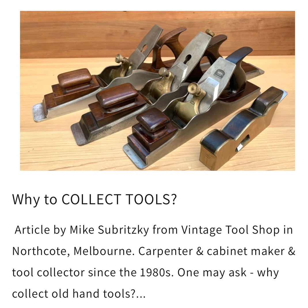 Vintage Tool Shop / Selling antique & vintage hand tools in Melbourne ...