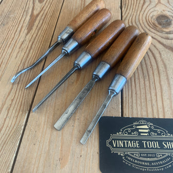CHISELS chisel sets carving hand tools vintage antique woodworking ...