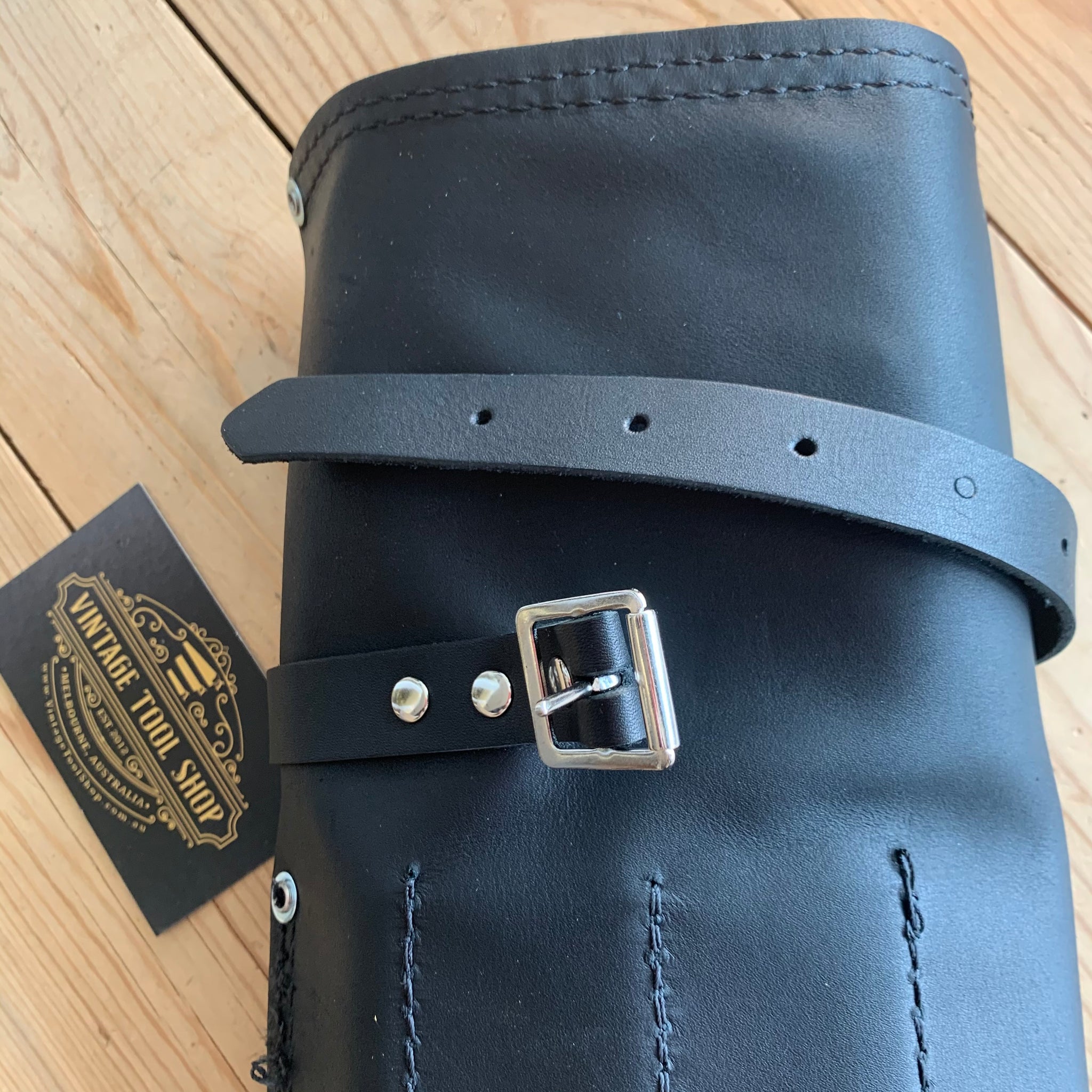 NEW! AUSTRALIAN made genuine leather CHISEL ROLL for 9 chisels ...